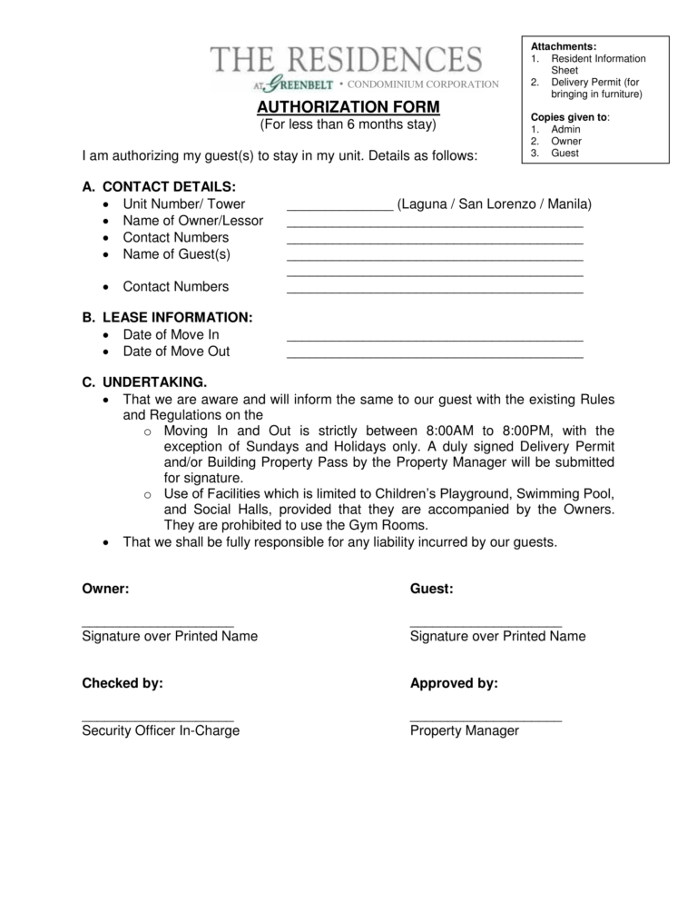 Downloadables – The Residences at Greenbelt