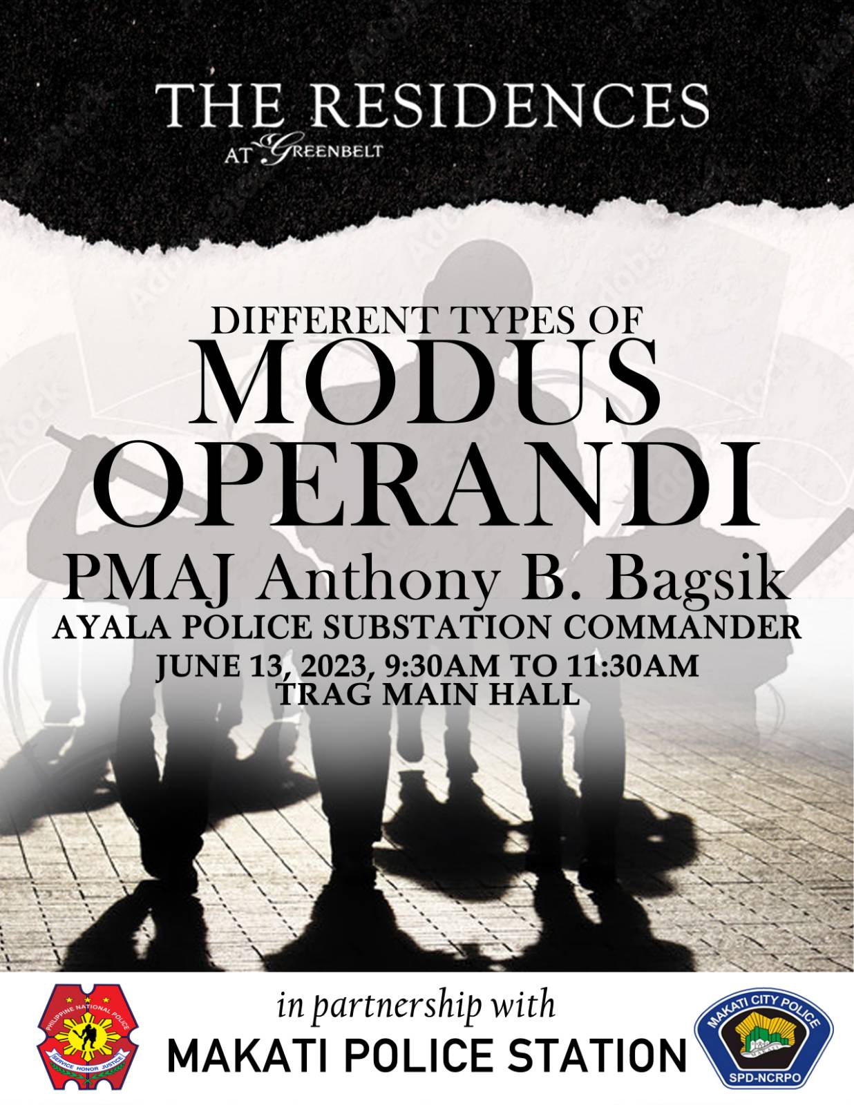 MODUS OPERANDI – The Residences at Greenbelt